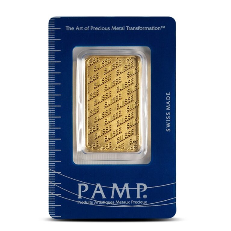 Buy 1 Oz PAMP Suisse Gold Bars (Classic PAMP Design, New W/ Assay ...