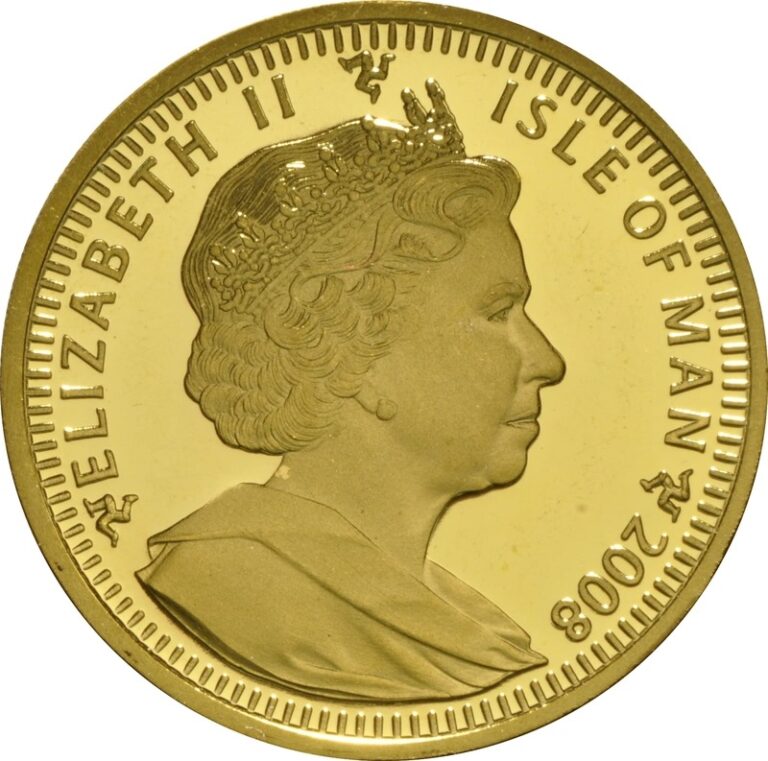 1 Oz Isle Of Man Crown Gold Coin Manx Cats - ROYAL BULLION GROUP
