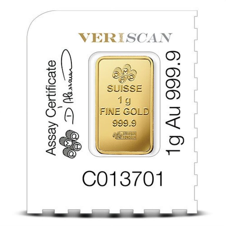 12 Gram PAMP Suisse Divisible Gold Bar (New W/ Assay, 12x1) - ROYAL ...