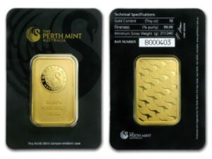 10 Oz Perth Mint Gold Bar For Sale (New W/ Assay) - ROYAL BULLION GROUP