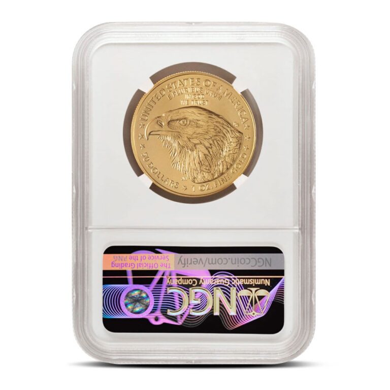 2026 1 Oz American Gold Eagle Coin NGC MS70 ER - ROYAL BULLION GROUP